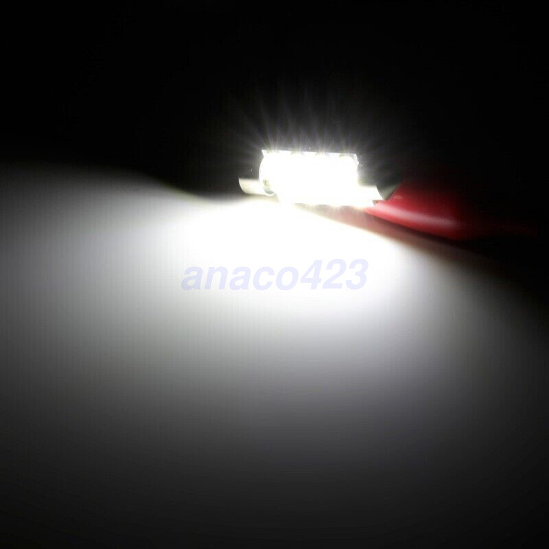 AU SALE Car Interior LED Light Bulbs For Map Dome License Plate Lamp ...