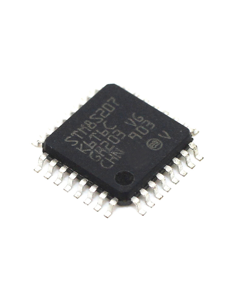 5Pcs Stm8s207k6t6c Mcu 8-Bit Stm8s Cisc 32Kb Flash 3.3V/5V 32-Pin Lqfp ...