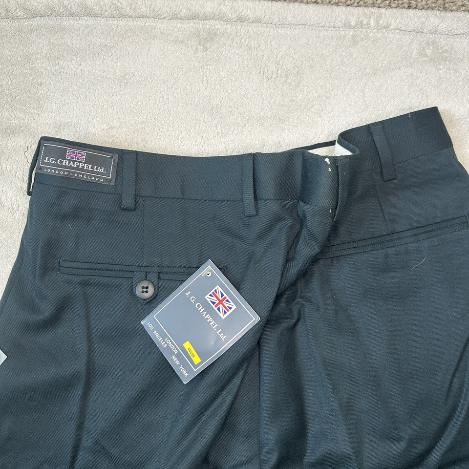 Woolmark Mens Italian Made 100% Wool Pants 32x37 | eBay