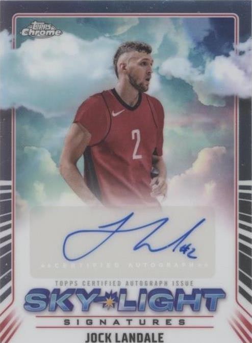 2024-25 Topps Chrome - Sky-Light Signatures Jock Landale #SLS-JLA (AU ...