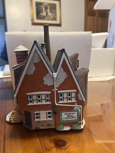 Dept 56 "Yankee Jud Bell Casting" village | eBay