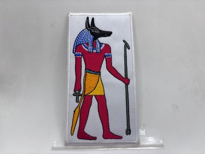 ANUBIS NEW EMBROIDERED COMPANY IRON ON NAME PATCH TAG 5t X 3w | eBay