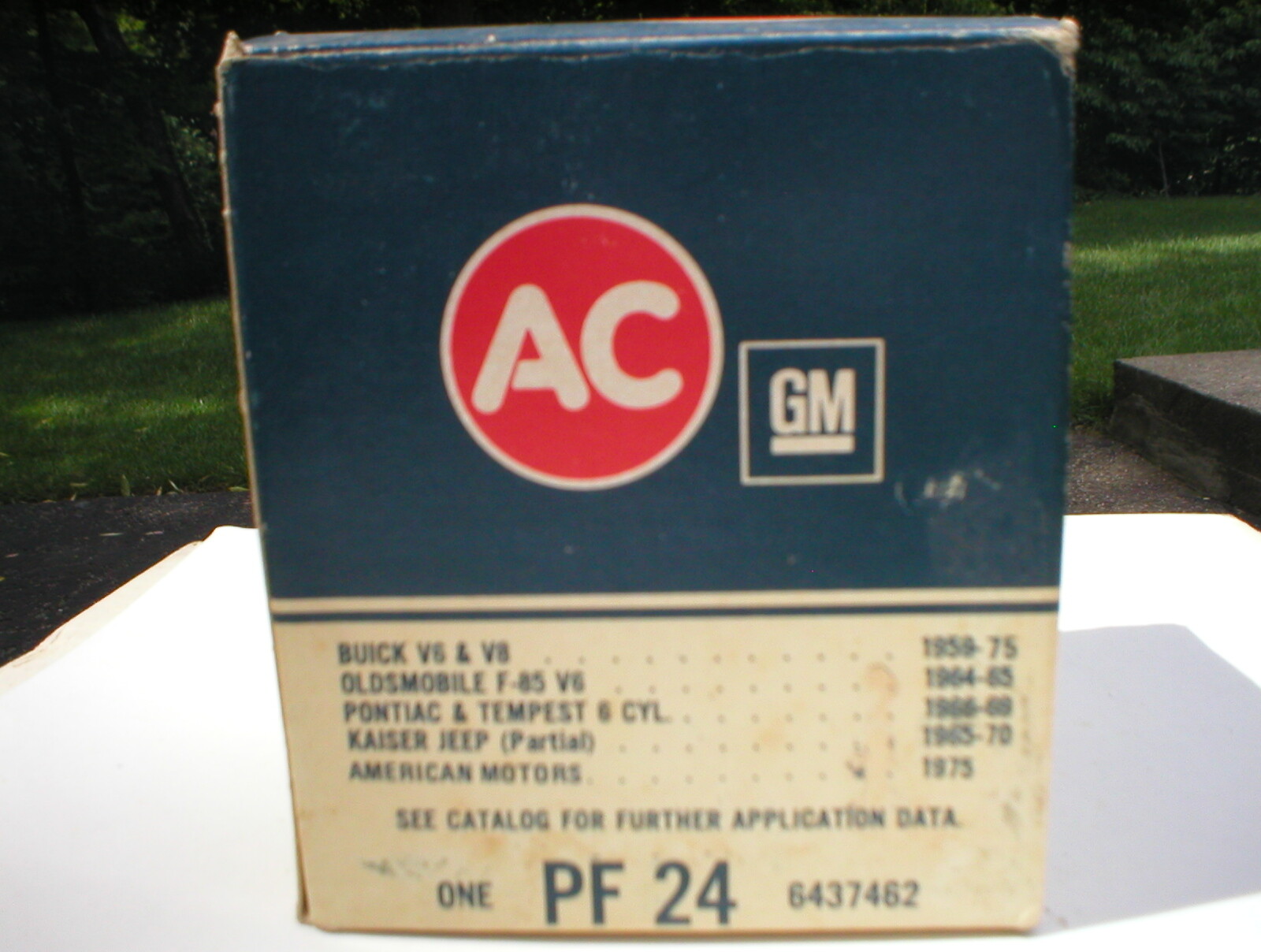 OIL FILTER AC GM PF24 Vintage | eBay