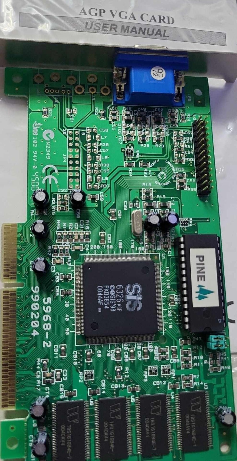 SIS 6326 AGP 8MB VGA Card - AGP Slot, SIS 6326 AGP 8MB VGA Graphic Card ...