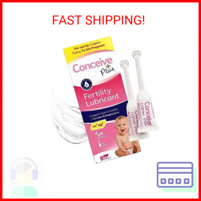 Conceive Plus Fertility Lubricant in Pre-Filled Applicators, Fertility ...