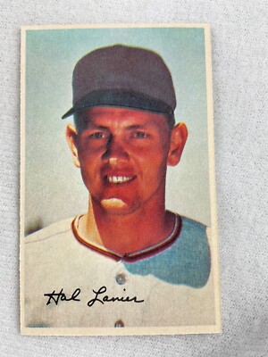 MLB 1969 MLBPA Baseball Stars Official Photostamp-SF Giants-Hal Lanier ...