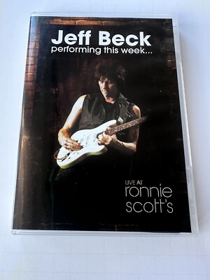 Jeff Beck Performing This Week Live At Ronnie Scotts DVD Rock Music ...