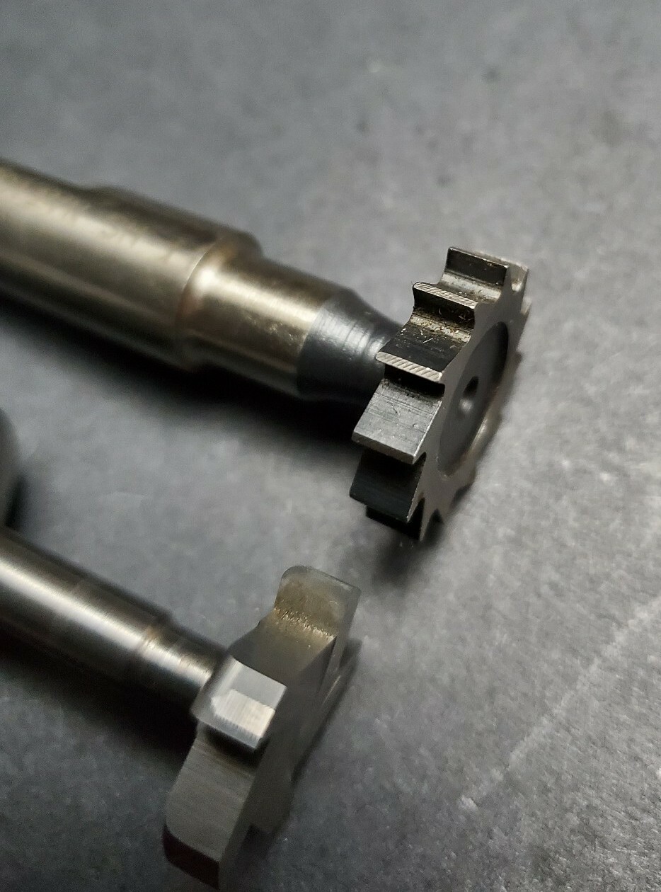 NICE USA Carbide & HSS Woodruff Keyseat Cutters 1/4" 3/16" 5mm ...