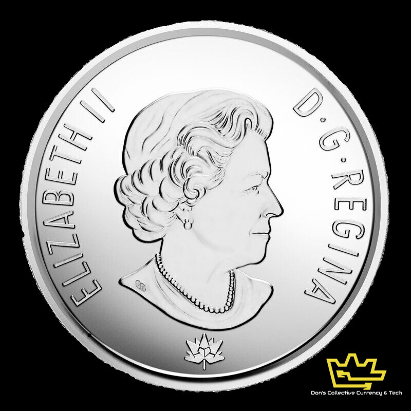 2017 25¢ Twenty Five Cents Colour Hope for A Green Future Coin Canada ...