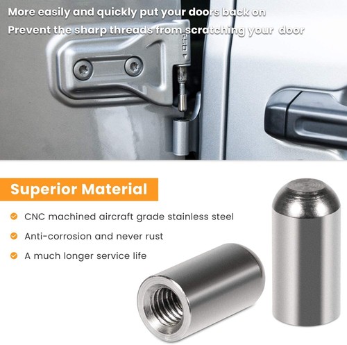 Door Pin Guides & Door Bushing Removal Tool For JK JKU JL JLU Sports ...