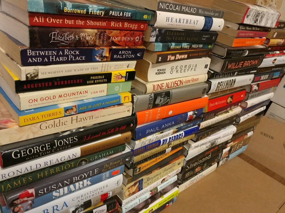 Lot of 10 Autobiography Biography Historical Memoir Books *RANDOM ...