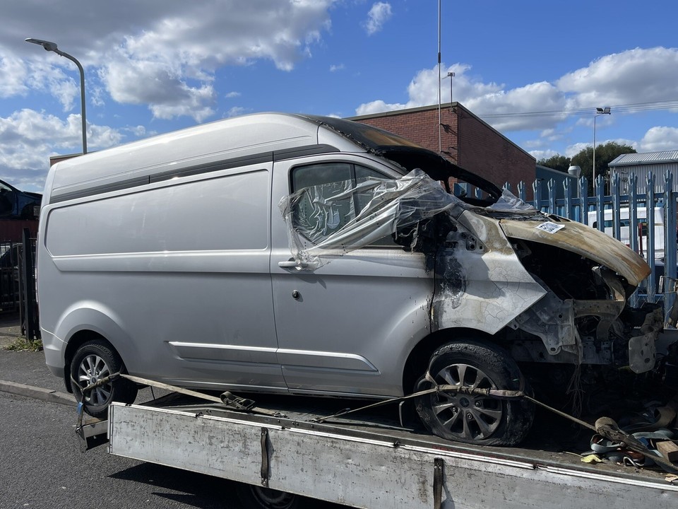 TRANSIT CUSTOM MK8 HIGH TOP 2019 BREAKING LWB PASSENGER SIDE REAR LIGHT ...