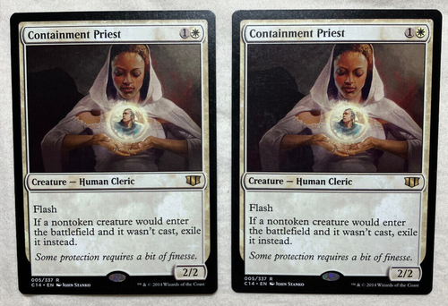 MTG Containment Priest x2 - Commander 2014 | eBay