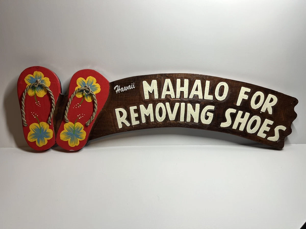 Mahalo Sign