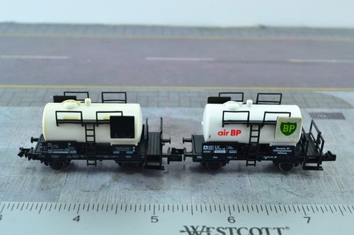 Fleischmann 2X Tank Cars White N Scale (N6360) | eBay