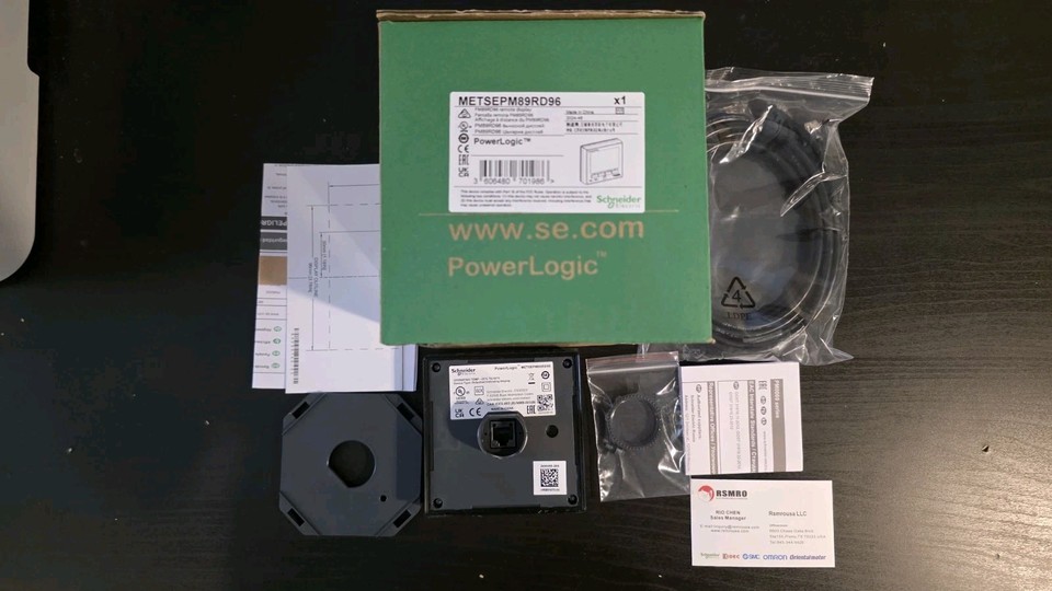 BRAND NEW Schneider METSEPM89RD96 PowerLogic PM8000 - 89RD Remote ...