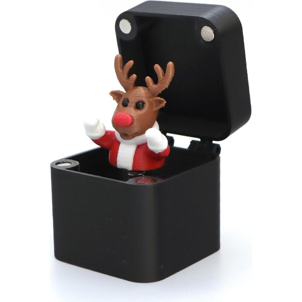 1pcs Middle Finger In A Box Funny Surprise Box Christmas Novelty Fun ...