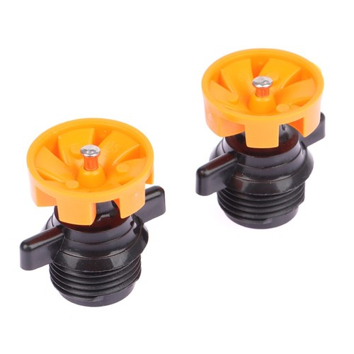 10PCS 1/2" Male Thread Rotation Sprinkler 360° Rotating Watering Park ...