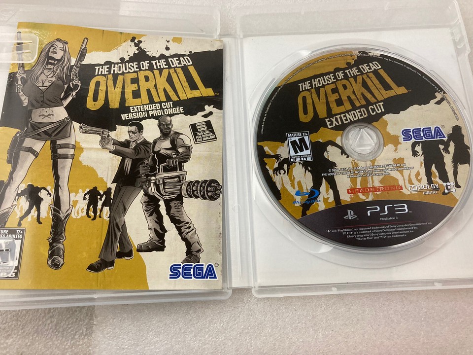 The House of the Dead: Overkill - Extended Cut (Sony PlayStation 3 ...
