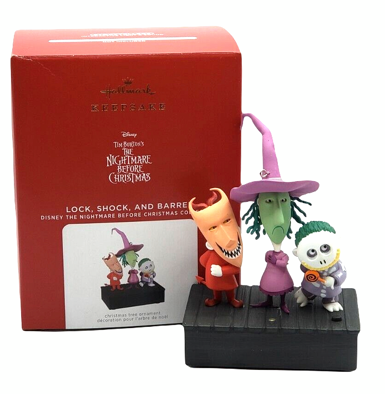 Hallmark 2021 Lock Shock & Barrel Nightmare Before Xmas Keepsake ...