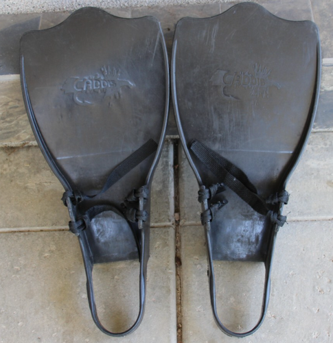 Caddis Fins Float Tube Flippers Black for Fishing | eBay