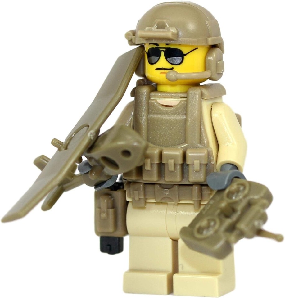 Custom US Army Ranger Military Drone Pilot made with real LEGO ...