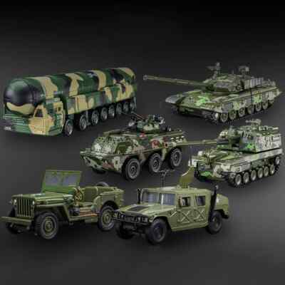 1/64 Alloy Hummer H1 WILLYS GP Tactical Military Model Military ...