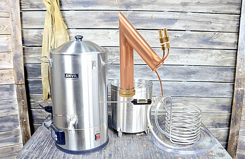 Anvil Foundry 6.5 Gal + Alcoengine Pot Still - Electric All Grain ...