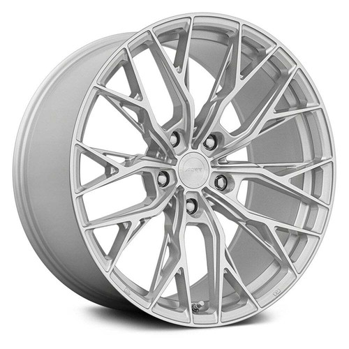 Ground Force GF5 Wheels 19x8.5 (35, 5x108, 73.1) Silver Rims Set of 4 ...