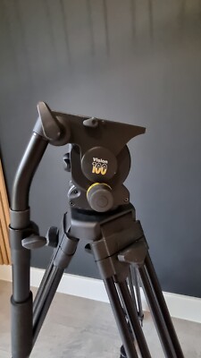 Vinten Vision 100 Fluid Head With Single Stage Base Level Spreader ...