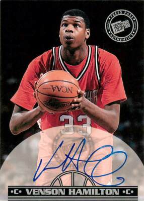 VENSON HAMILTON Press Pass ROOKIE AUTO RC | eBay