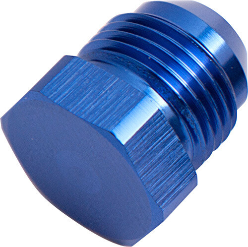 Aeroflow Flare Plug Male -16AN Blue Male Flare Plug -16AN AF806-16 ...