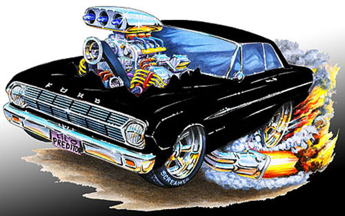 Ford Falcon Drawing