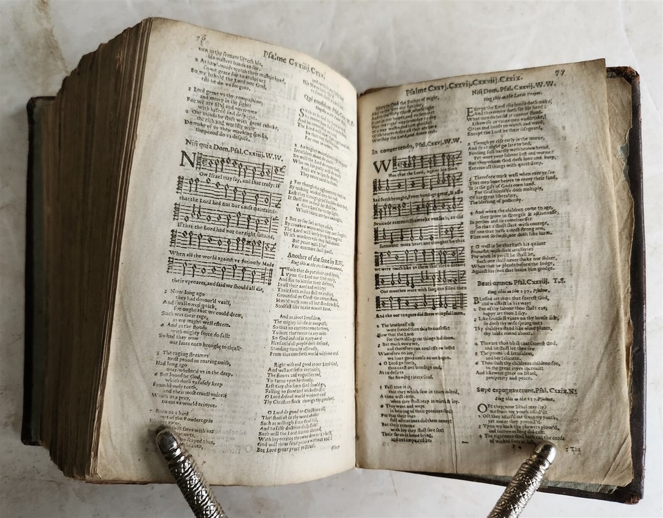 1634 BIBLE in ENGLISH King James antique ORIGINAL BINDING | eBay