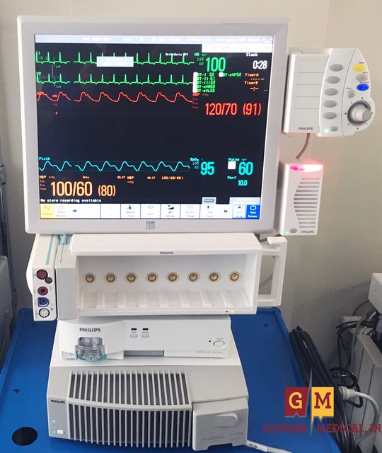 Philips IntelliVue MP90 Patient Monitor G5 Anesthesia Monitor M3001A ...