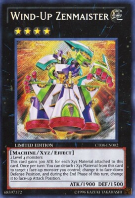 Yugioh Wind-Up Deck - Zenmaister Zenmaioh Magician | eBay