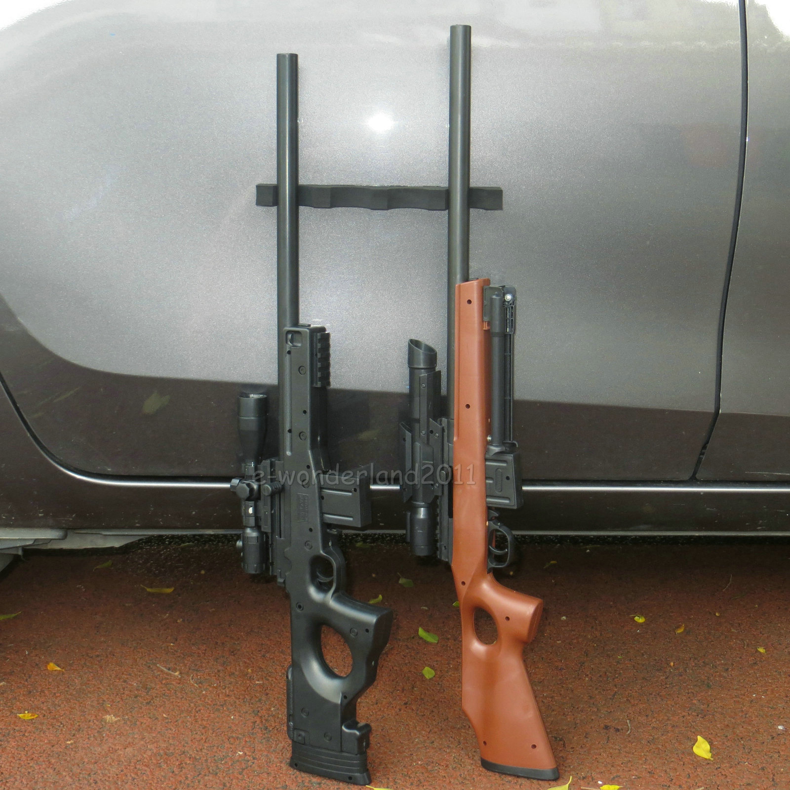 The Four gun barrel rest /Magnetic Strip Shotgun Rifle Rack Safe ...