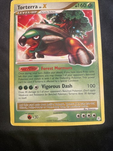 Torterra Lv.X - 120/130 - Ultra-Rare Good Condition | eBay
