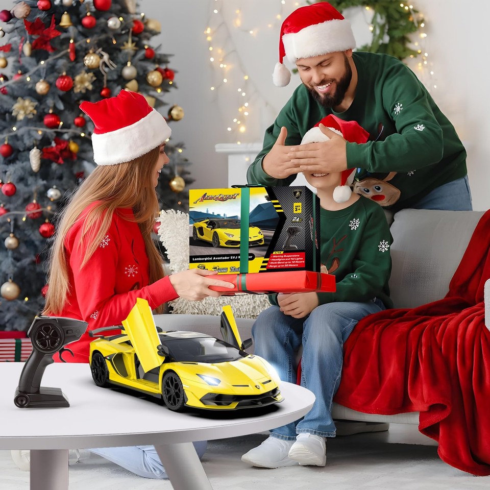 Lamborghini Remote Control Car, Officially Licensed 1:14 Lambo RC Car ...