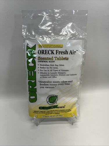 Oreck Institutional Fresh Air Original Scent 12 Tablets Neutralizes ...