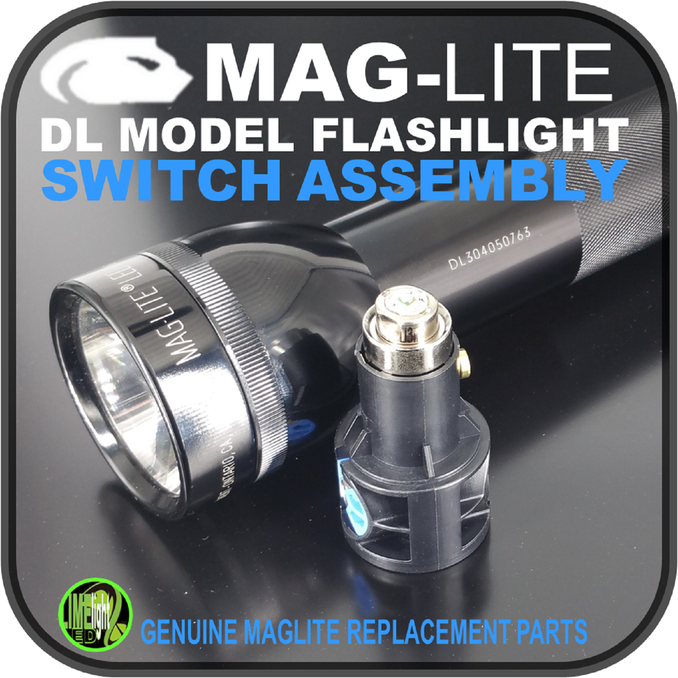 MAGLITE UPGRADE SWITCH ASSEMBLY D/DL PREFIX FLASHLIGHT TORCH GENUINE ...