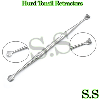 Hurd Tonsil Dissector and Pillar Retractors 21 cm Surgical Medical ...