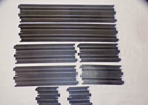 AFX AURORA TOMY HO SLOT CAR STRAIGHT TRACK LOT 15" 9" 6" 3" TWO OF EACH ...