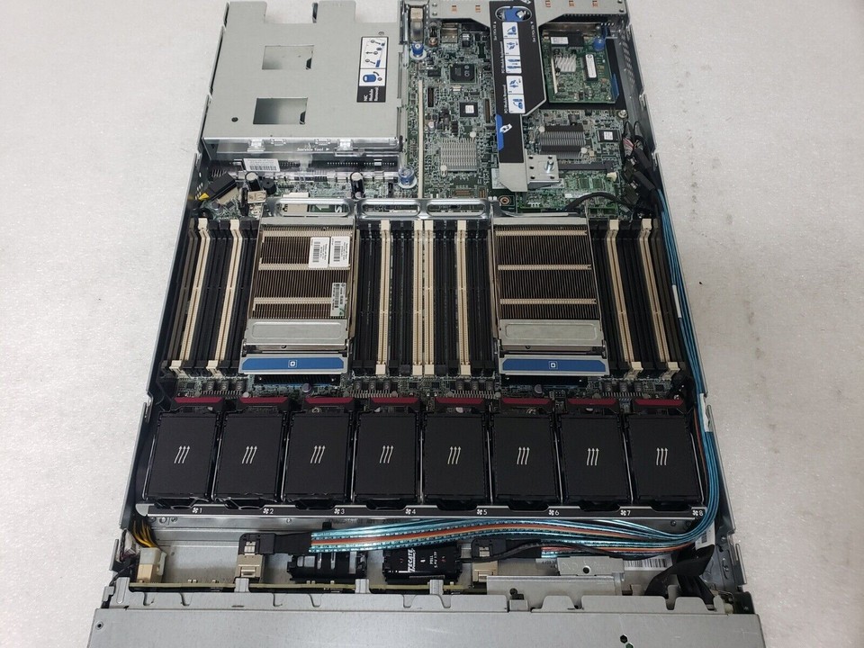 HP ProLiant DL360p G8 Server / 2x E5-2670 2.6GHz - 16 Cores / 64gb RAM ...