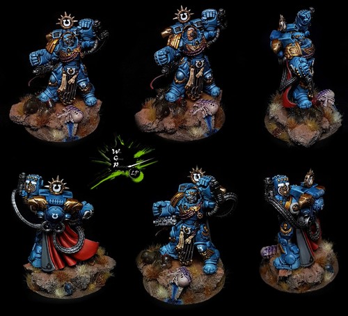 Night Lords Legion Praetor in Tartaros Terminator Superbly Painted ...