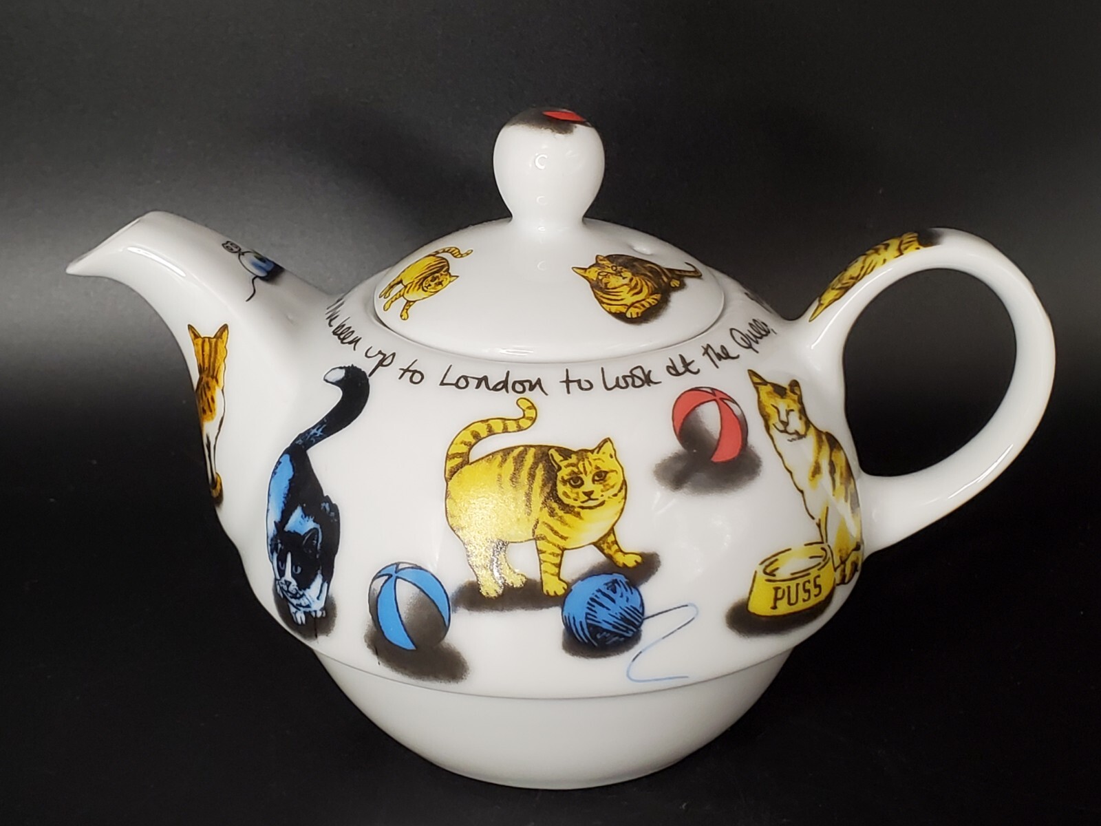 Paul Cardew 3 Pc Teapot & Cup Cats Kittens Designed In England 2011 | eBay