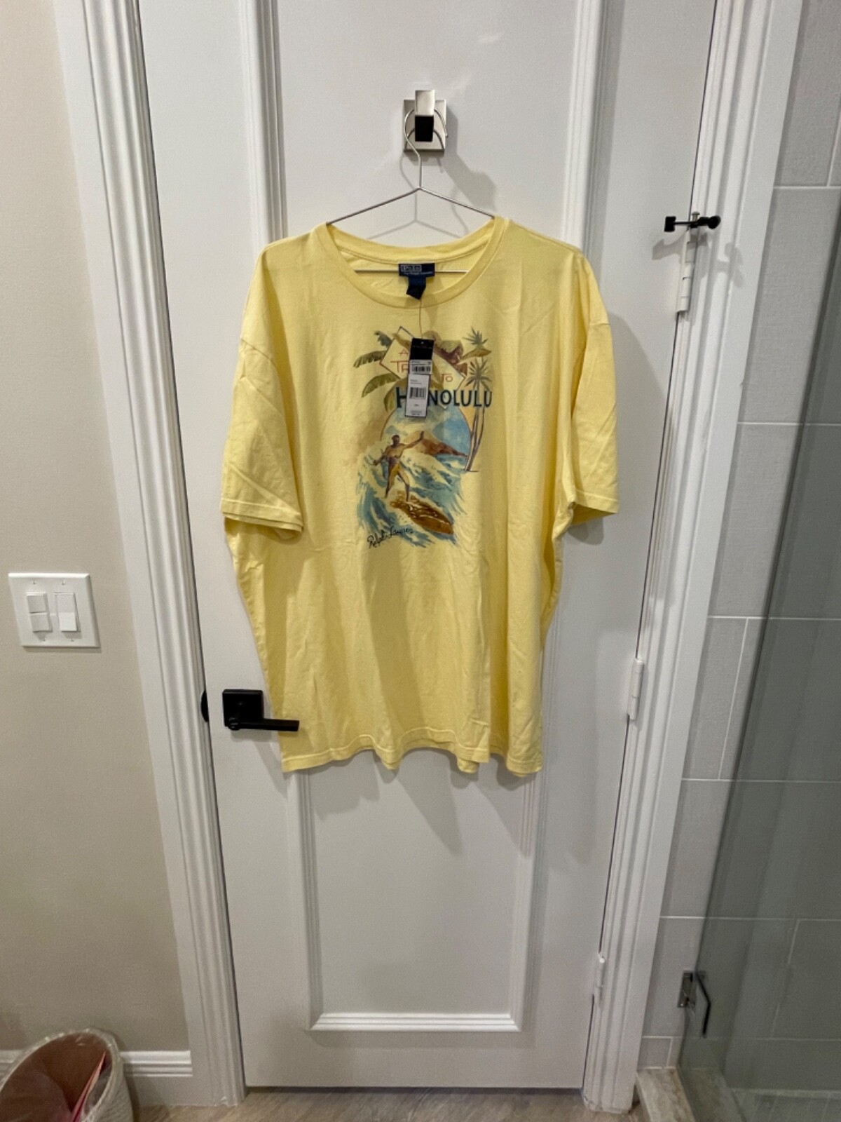 Polo Ralph Lauren Men's Yellow T-shirt Honolulu Design; Size XXL | eBay