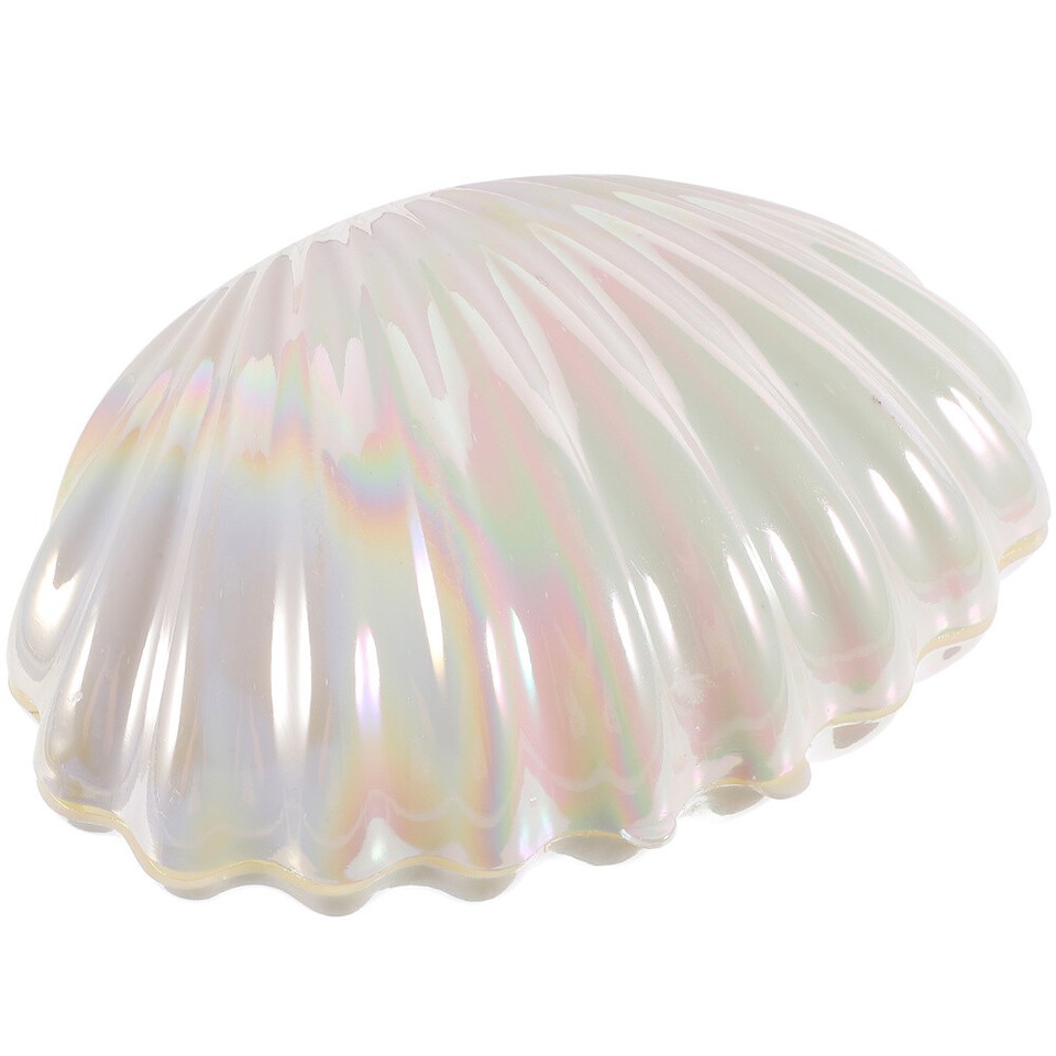 Clam Jewellery Box Jewelry Pearlescent Shell Outfit Artistic Candy | eBay