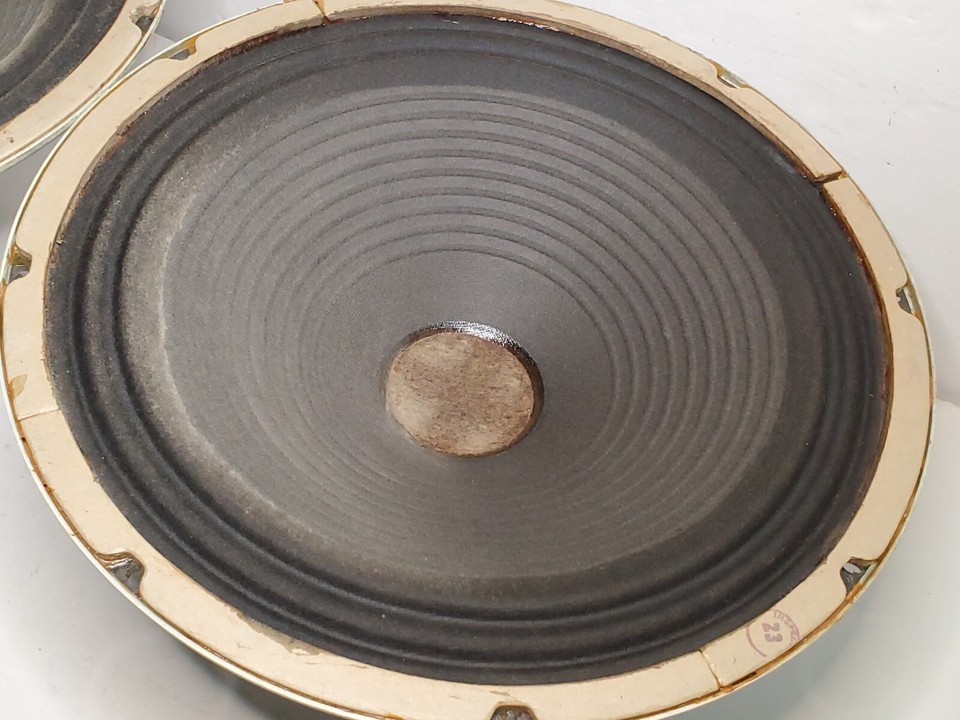 Vintage Pair (2) Ampex (JBL) 12" Woofer Speakers Drivers 50's Good ...