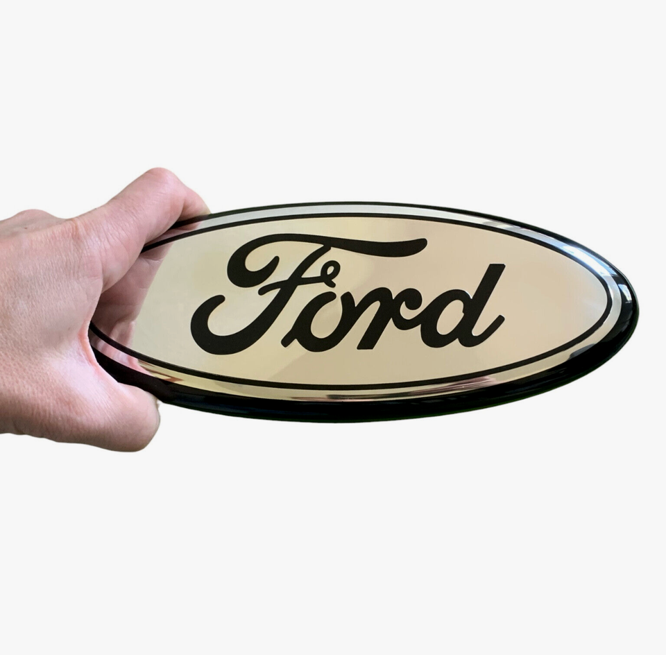 Mirror Oval Ford Logo Trunk Front/Rear Emblem Range Edge Expedition ...